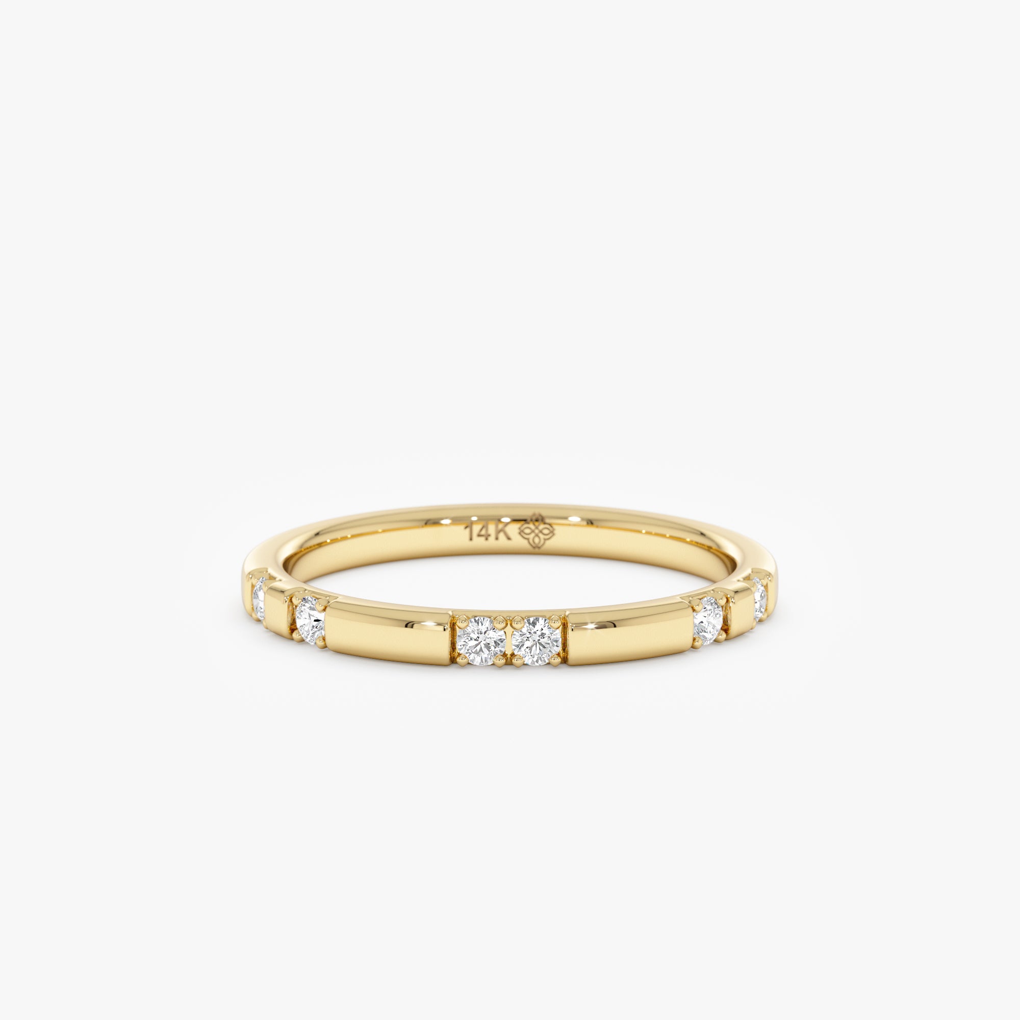 Diamond Dot-Dash Ring, Lab Grown Diamonds,Honora