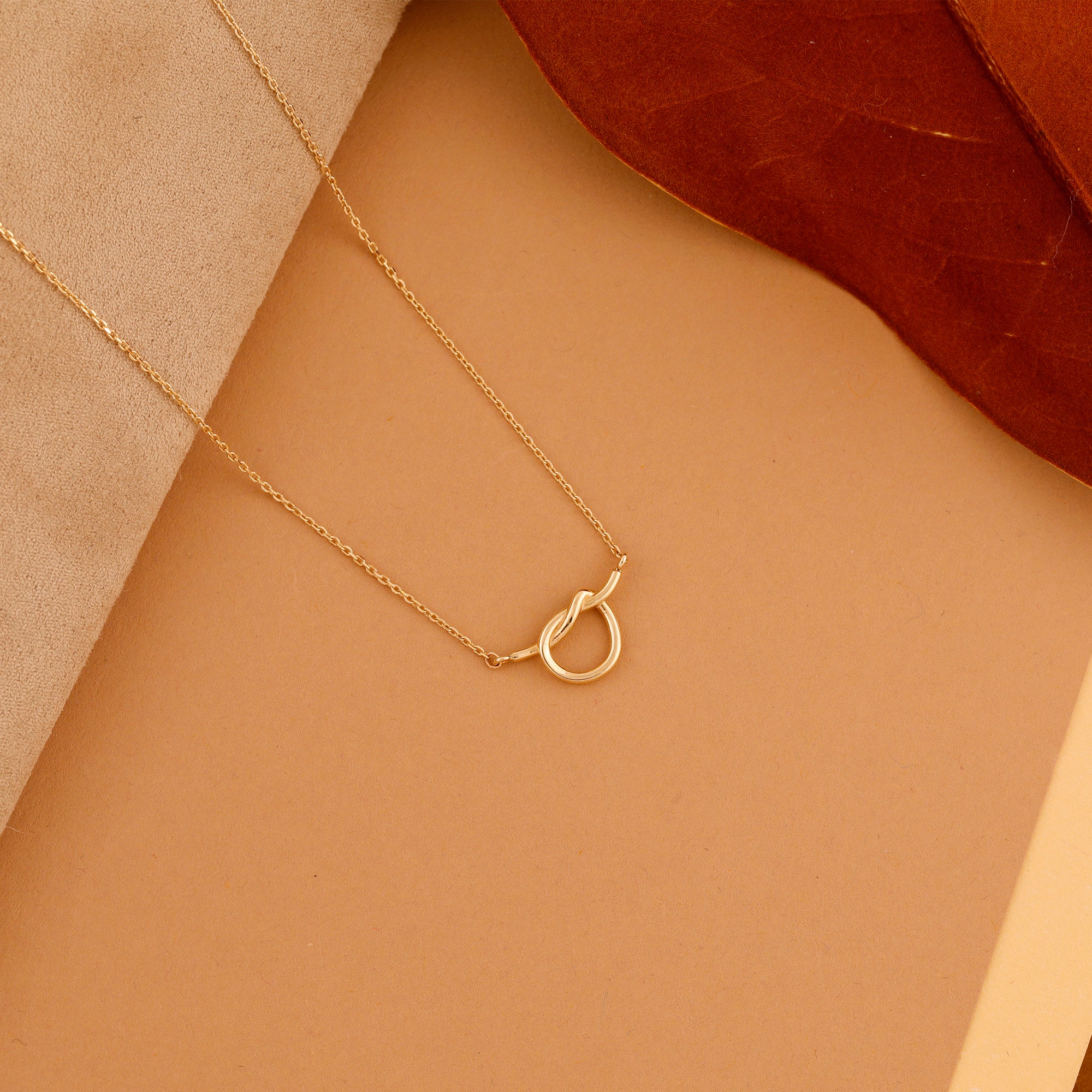 Promise Knot Pendant Necklace | Sarah Elise Jewelry