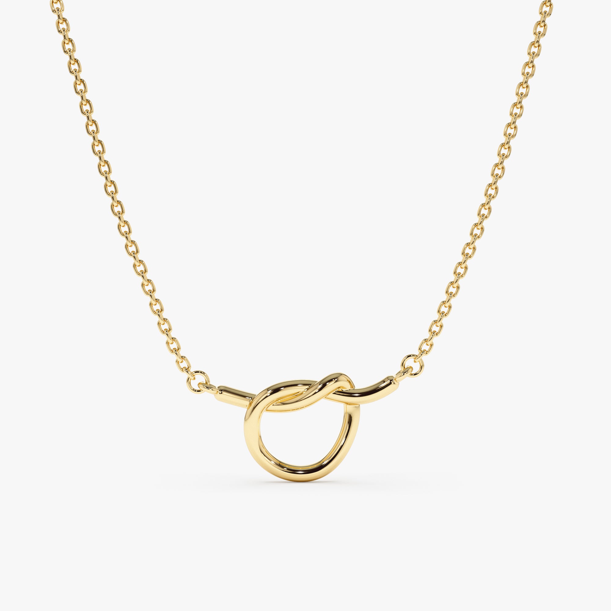 Promise Knot Pendant Necklace | Sarah Elise Jewelry
