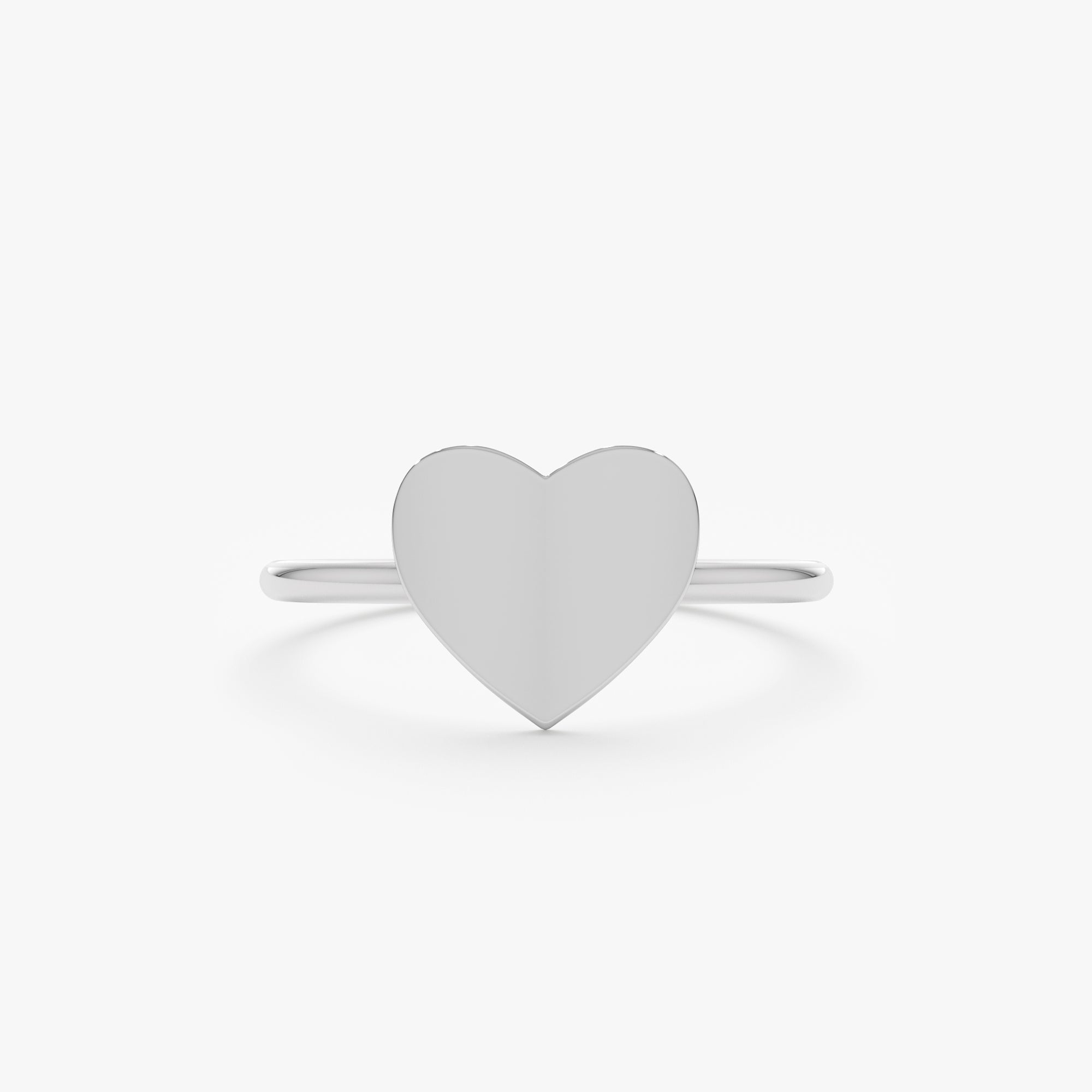 Handmade Personalized Heart Ring
