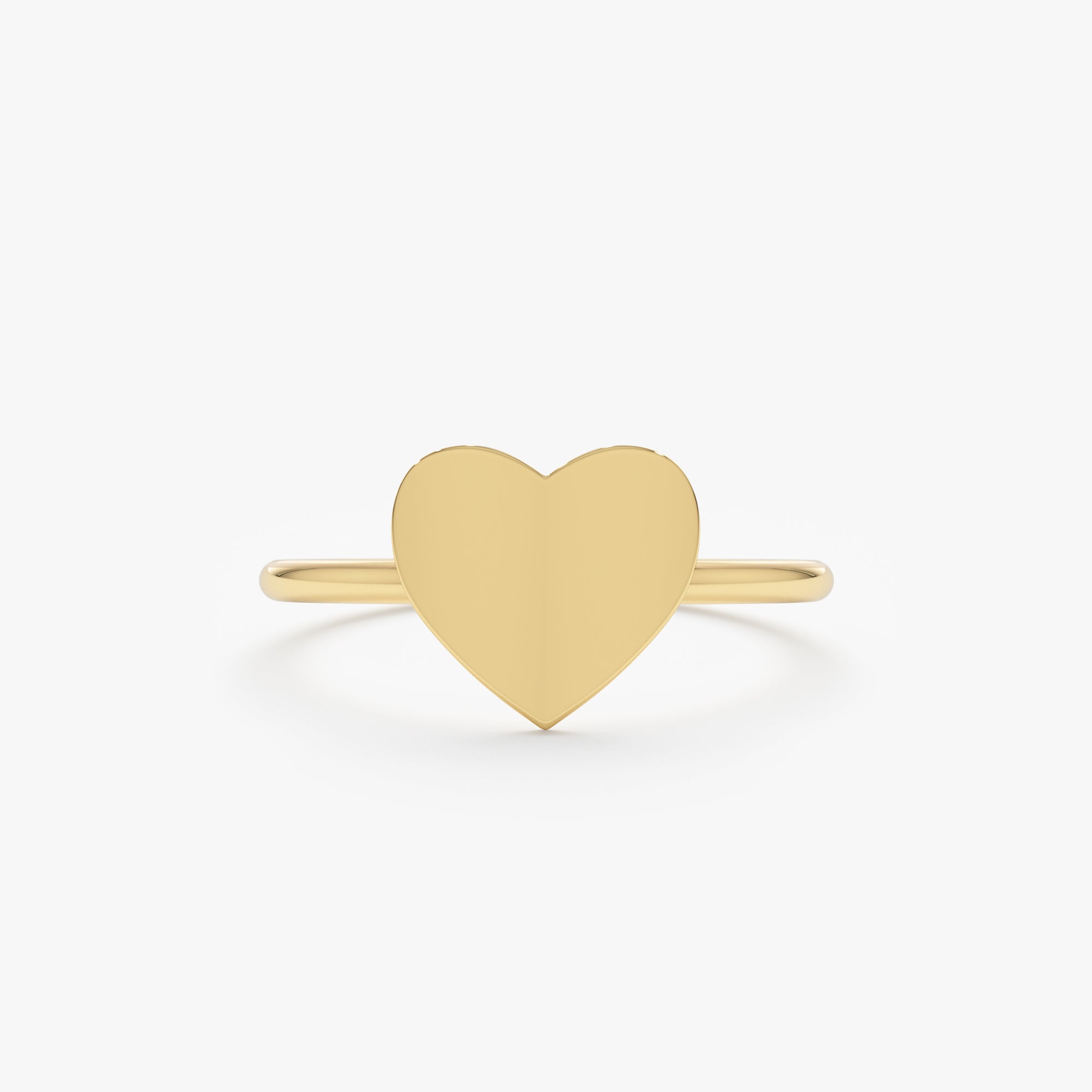 Handmade Personalized Heart Ring